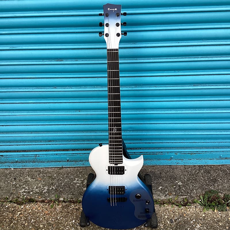 Enya Nova Go Sonic Ocean Blue Electric Guitar Inc. Padded | Reverb UK