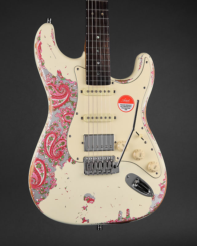 Artist AS72 White Paisley Relic (Second-Hand) | Reverb