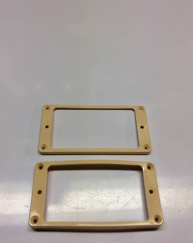 Gibson Pickup Rings Les Paul Archtop Creme Cream | Reverb