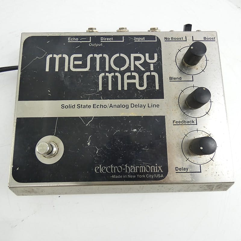 Used Electro Harmonix (EHX) MEMORY MAN SOLID STATE | Reverb