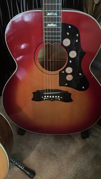 Gibson Copy Vintage J200 Copy 1970s Sunburst | Reverb Australia