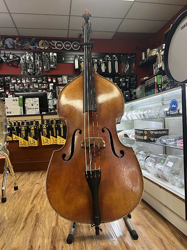 Georg Anton Schuster Upright Bass Geigenmacher 50's 60's - | Reverb