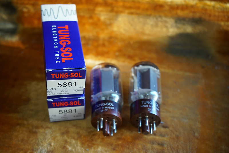 Tung Sol 5881 Power Tubes | Reverb