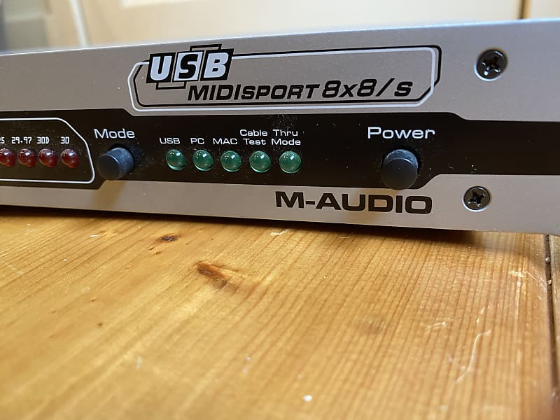 M-Audio MidiSport 8x8 USB MIDI Interface | Reverb