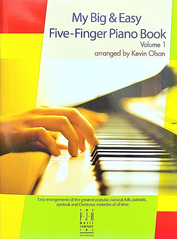 My Big & Easy Five-Finger Piano Book - Volume 1 | Reverb