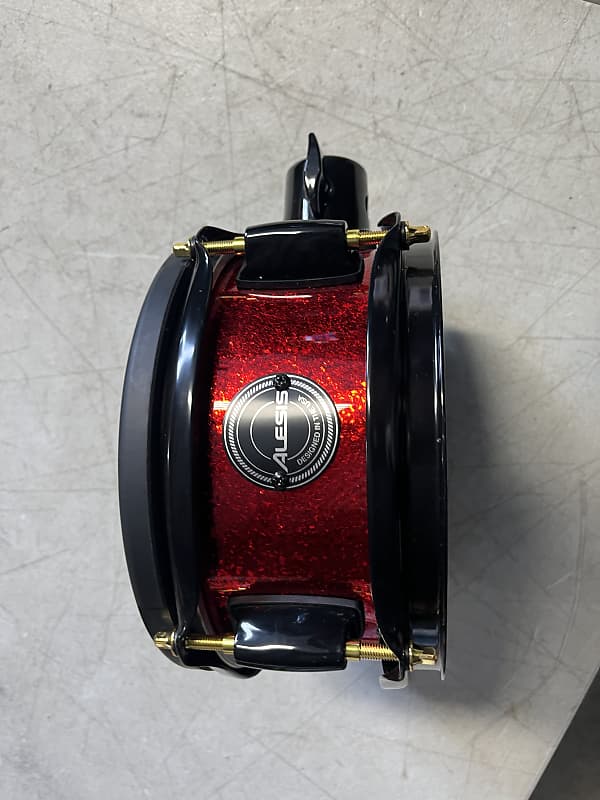 Alesis strike pro se 8" dual zone electric drum trigger, red | Reverb