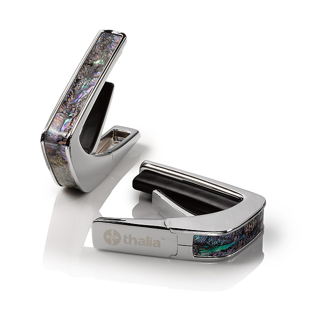 Chrome Finish with Paua Heart Inlay | Reverb Australia