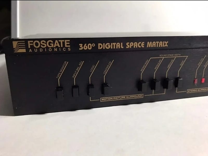FOSGATE AUDIONICS DSM-3606 DIGITAL SEPERATION LOGIC SURROUND | Reverb