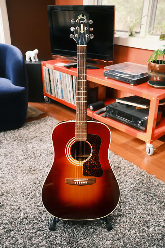 Guild D-40 1989 - Antique Burst | Reverb
