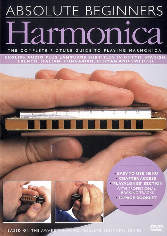 Absolute Beginners Harmonica - Book/Audio Download | Reverb Absolute Beginners Harmonica - Book/Audio Download | Reverb