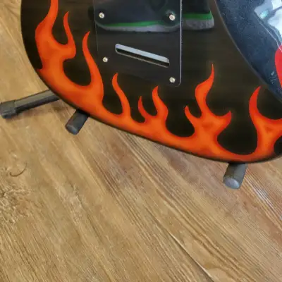 Fender Stratocaster FSR Hot Rod Flames Factory Paint - Only | Reverb