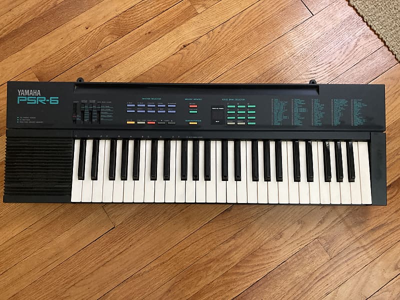 Vintage Yamaha PSR-6 Portatone 49-Key Keyboard 1980s (w/ | Reverb