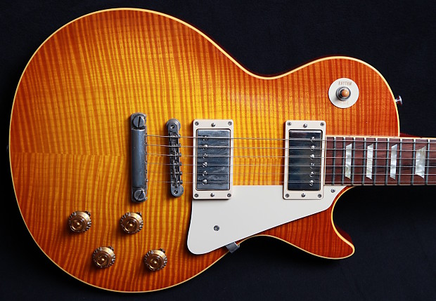 2004 Gibson 1959 Les Paul Re-Issue R9 "Stanley Burst" | Reverb