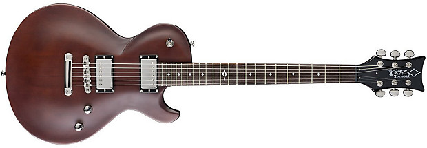 DBZ Diamond Bolero LT3 Electric Guitar Satin Walnut Finish | Reverb