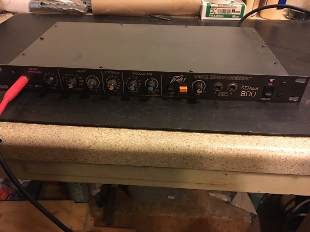 Peavey Series 800 digital effects processor rack gear | Reverb