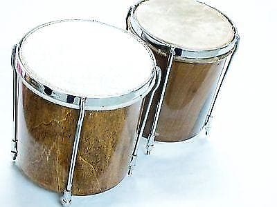 Walnut Wood Turkish Made Percussion Handmade Bongo With | Reverb