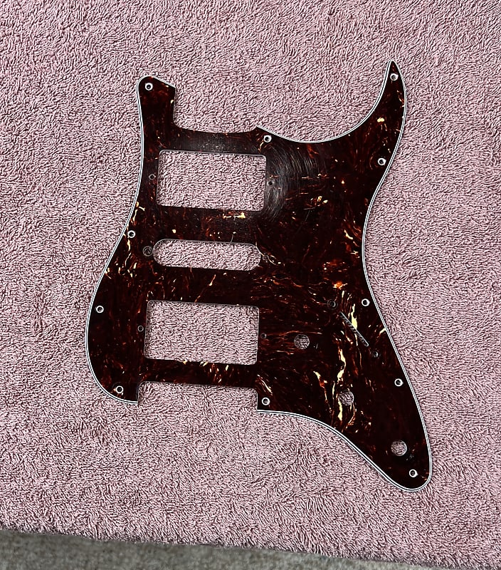 Warmoth Tortoise Shell Stratocaster Pickguard - Strat | Reverb