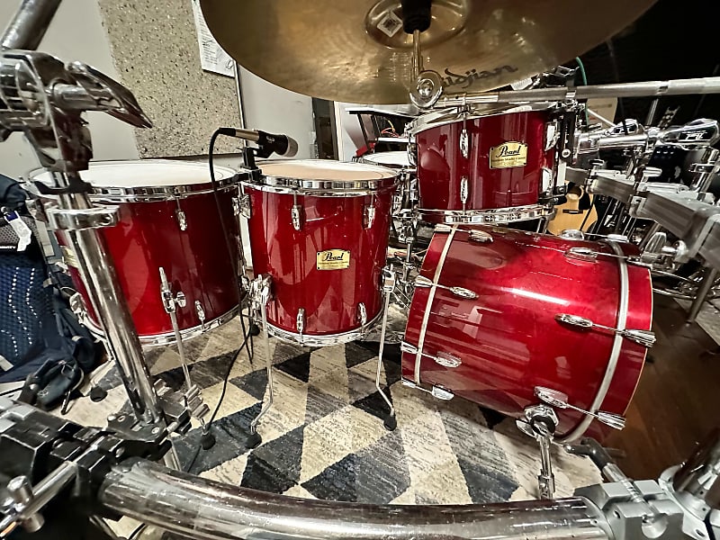 Pearl Session Studio Classic 5pc - Sequoia Red (Used) | Reverb