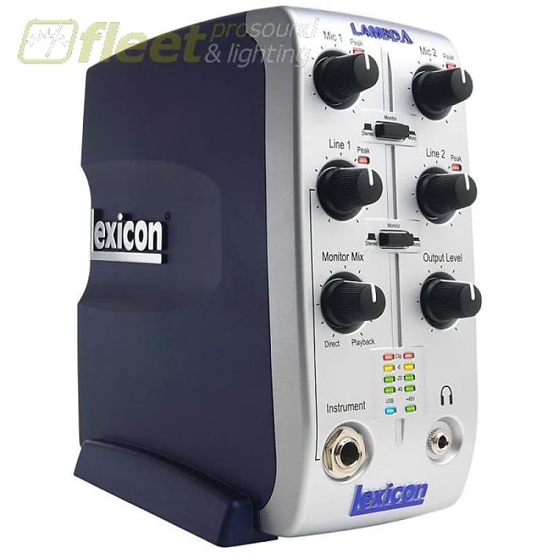 Lexicon Lambda USB Audio Interface 2010s - Blue | Reverb Canada