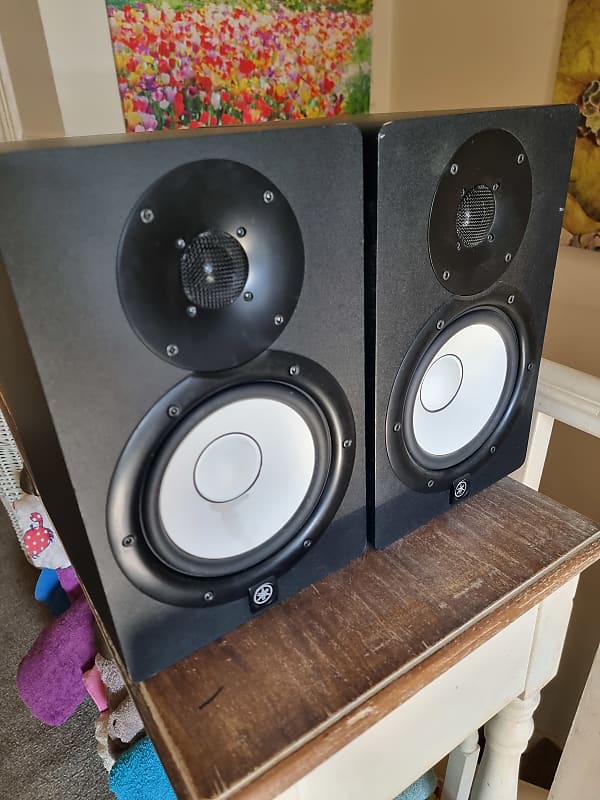 Yamaha HS7 6.5" Powered Studio Monitor (Pair) Black | Reverb
