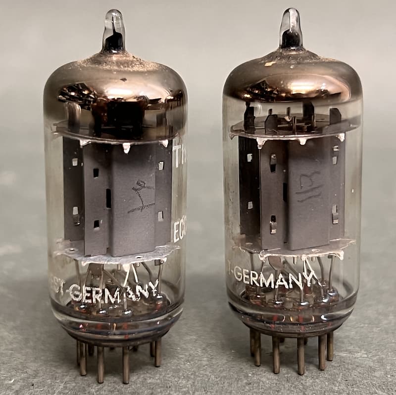 Telefunken ECC83 Smooth Long Plate Vacuum Tube Valve 1960s | Reverb UK