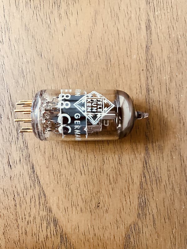 Telefunken Vintage E88CC/6922 (1 pc) Gold Pin for Schiit Vali | Reverb