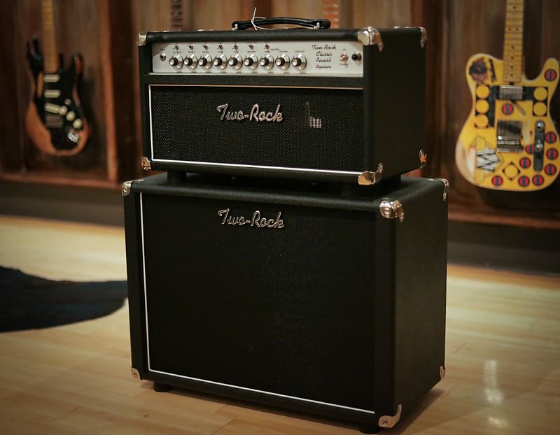 Two Rock Classic Reverb Signature 100w Head and Cab in Black | Reverb
