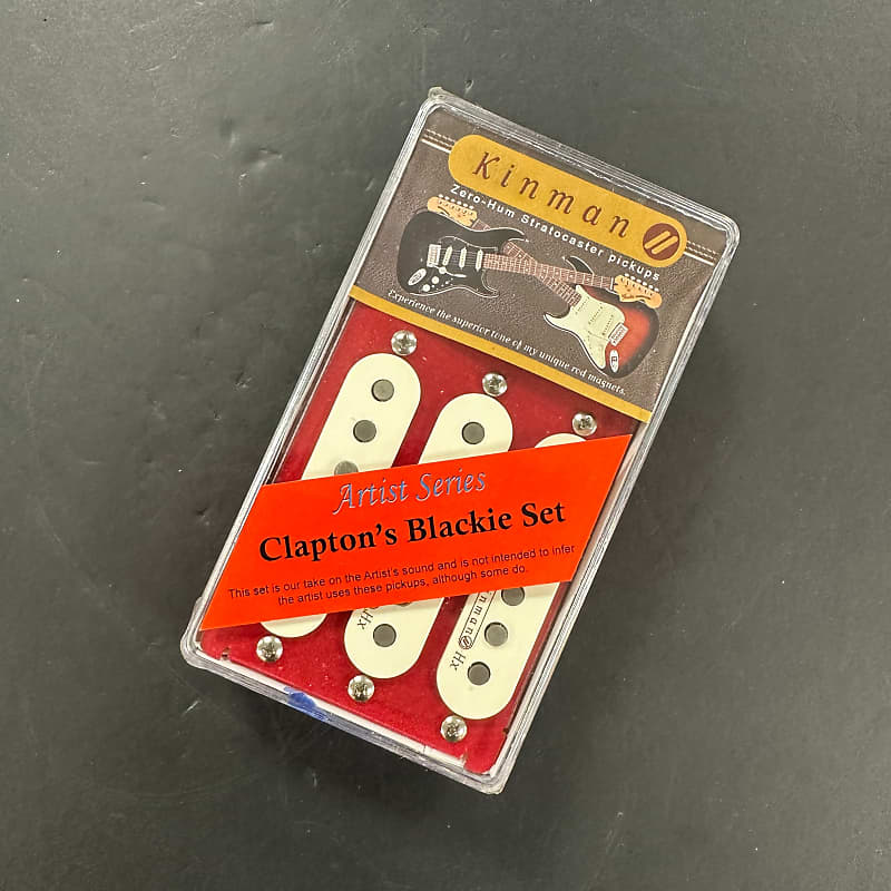 Used Kinman Artist Series Claptons Blackie Set TSS5159 | Reverb