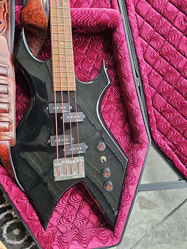 B.C. Rich Warlock 1980's - Black | Reverb