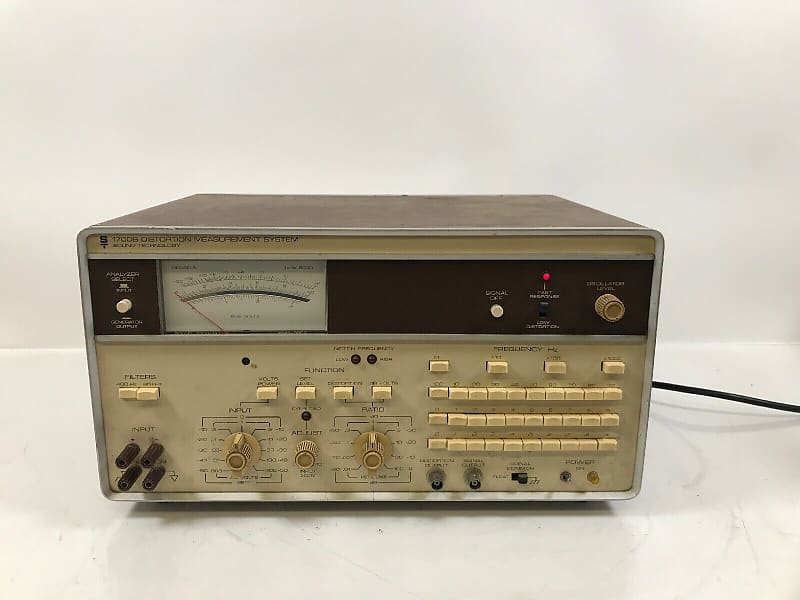 Sound Technology 1700B audio distortion analyzer | Reverb