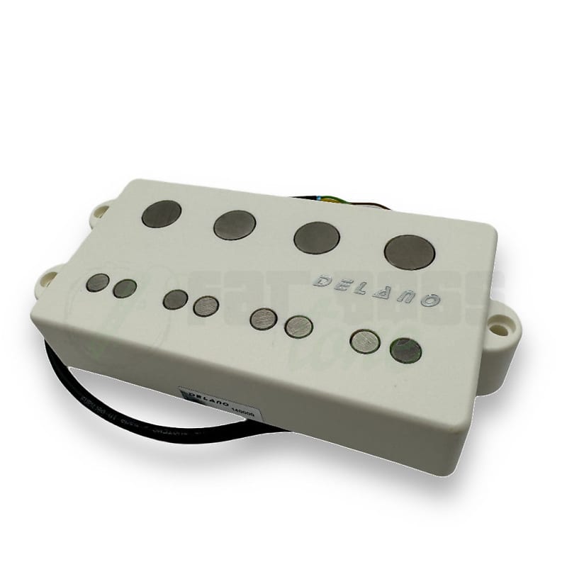Delano Jay-Ray 4 Dual Coil Music Man® Bass Pickup - White | Reverb
