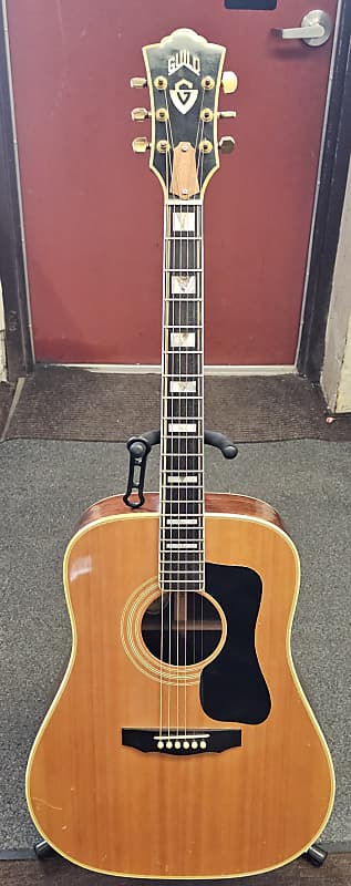 Guild D55NT DE100519 Dreadnought w/case | Reverb