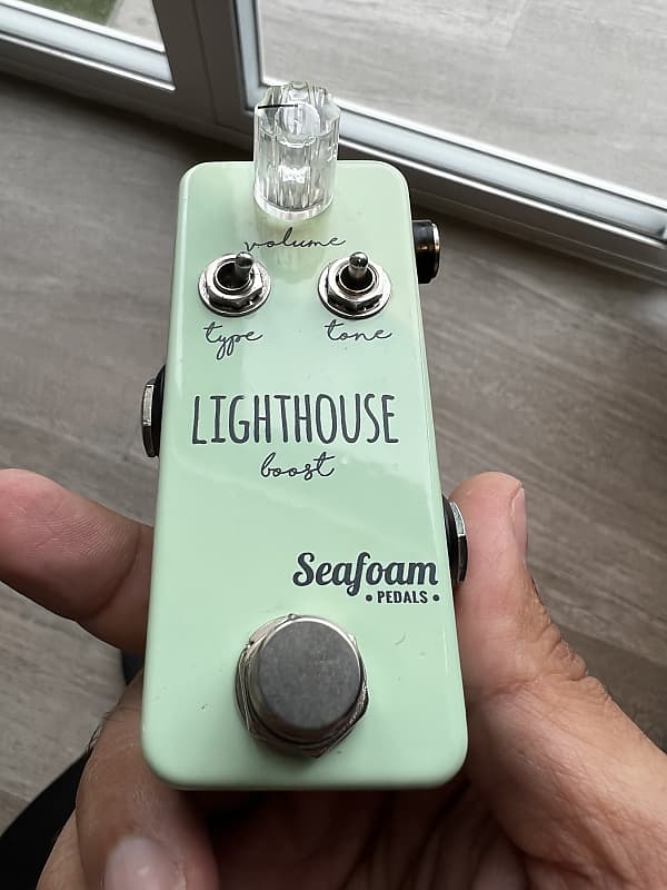 Seafoam Pedals Lighthouse Boost 2020s Seafoam Green | Reverb