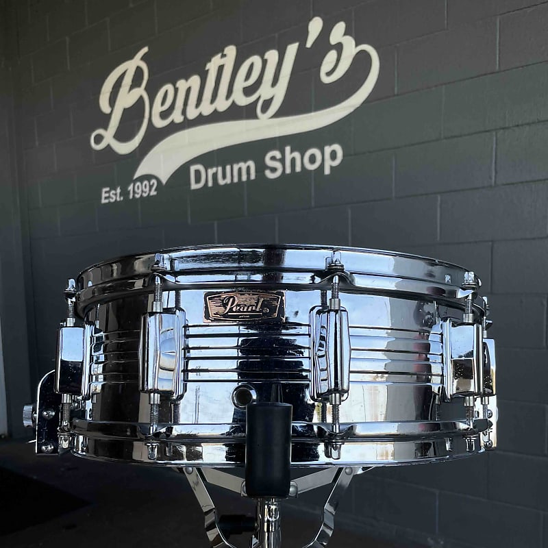 Pearl Jupiter Series Chrome-over-Brass COB 5x14 Snare Drum | Reverb