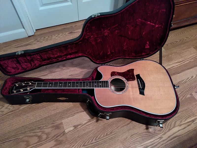 1995 Taylor DCSM Dan Crary Signature Dreadnought Cutaway | Reverb
