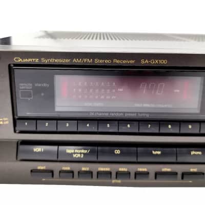 Vintage Technics SA-GX100 AM/FM Quartz Synthesizer Receiver | Reverb