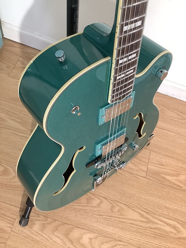 Washburn J6 Rockabilly Prototype P-94 Bigsby Gretsch Style | Reverb