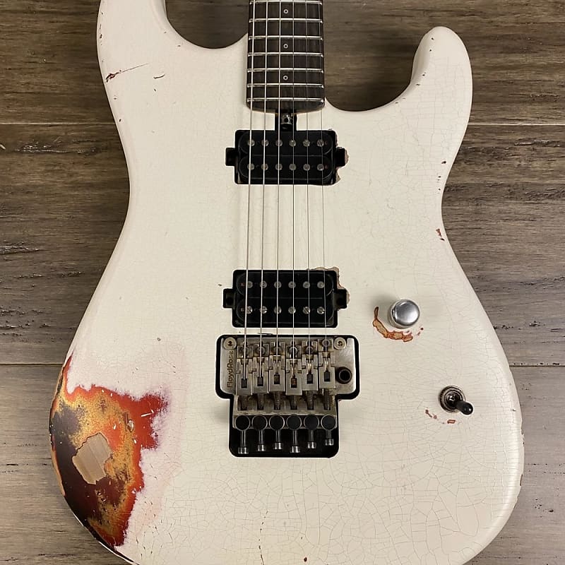 Friedman Cali 2021 - Heavy Aged/Relic, White over Sunburst | Reverb UK