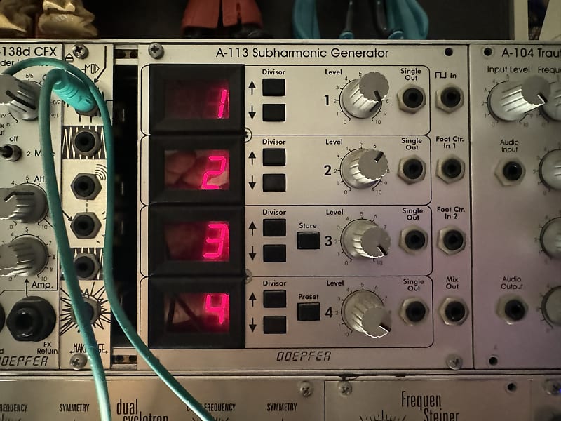 Doepfer A-113 Subharmonic Generator 2000s - Silver | Reverb