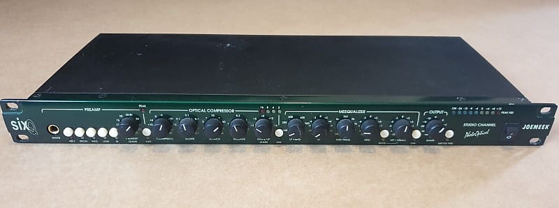 Joemeek SixQ Channel Strip - Studio Preamp, Compressor and EQ | Reverb