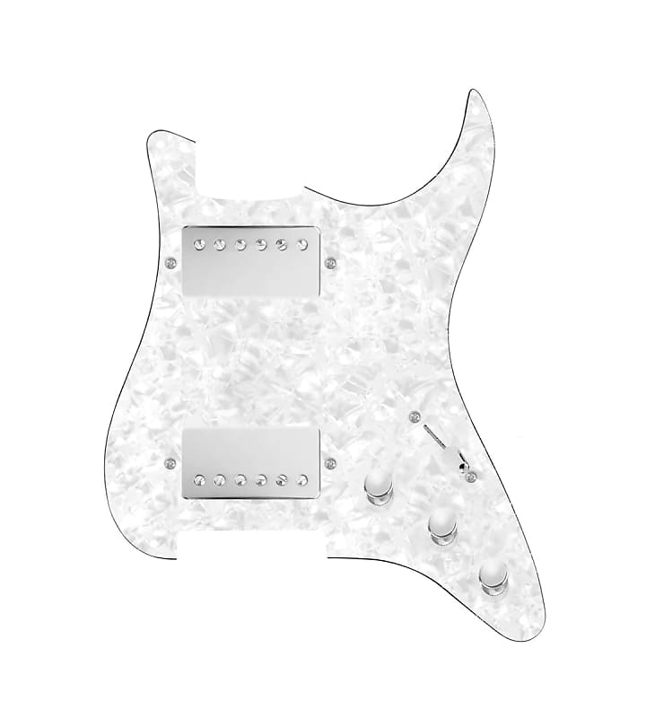 920D Custom Hipster Heaven HH Loaded Pickguard for Strat With | Reverb