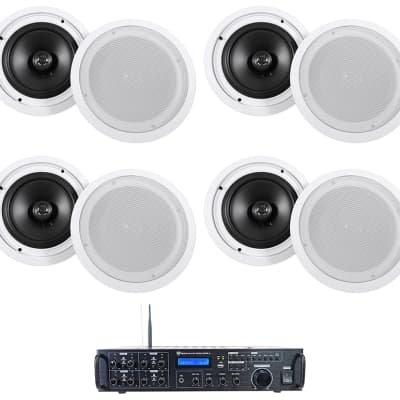 Rockville Rock Zone 8 Channel Multi Room Receiver+(16) 8" | Reverb