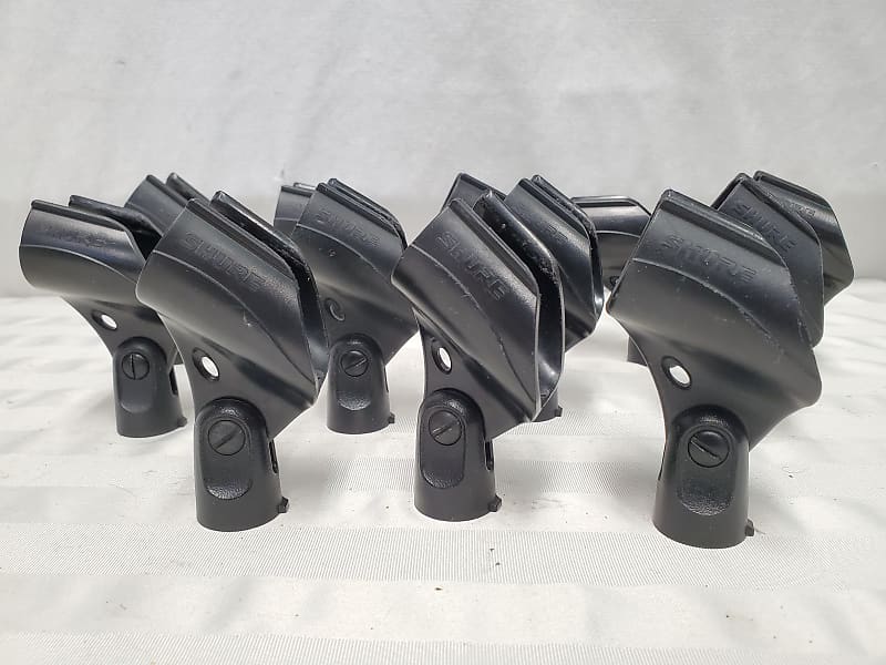 Shure WA371 Wireless Handheld Microphone Clips Bundle of 12 | Reverb