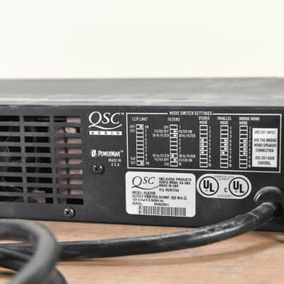 QSC PLX1202 Two-Channel Power Amplifier (church owned) | Reverb