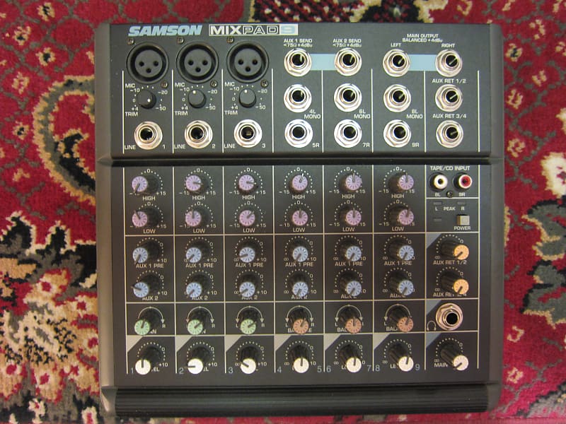 Samson Mixpad 9 | Reverb