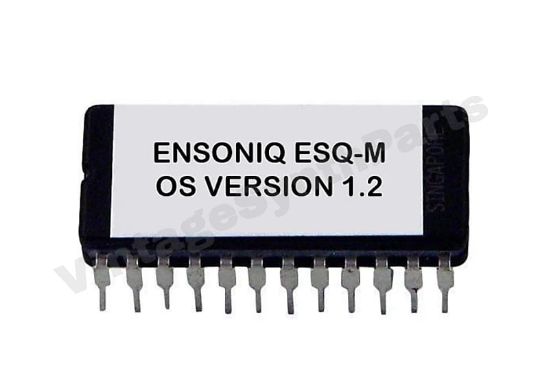 Ensoniq ESQ-m ESQm EPROM with the last firmware OS V1.2 Rom | Reverb