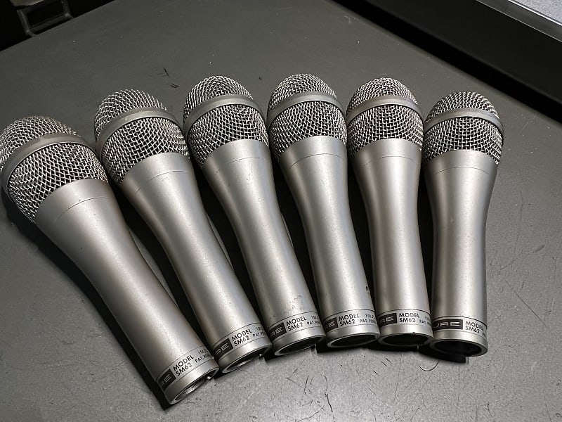 Lot of 6 Shure SM62 | Reverb