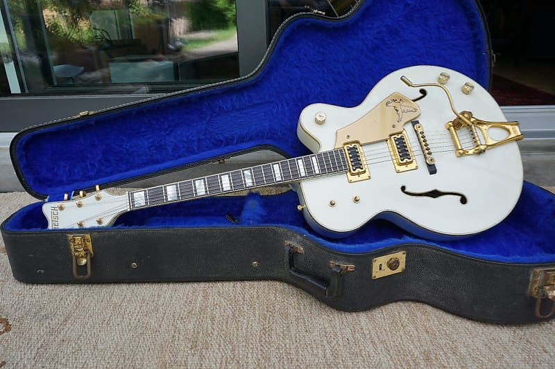 Gretsch white falcon guitar 1979 | Reverb