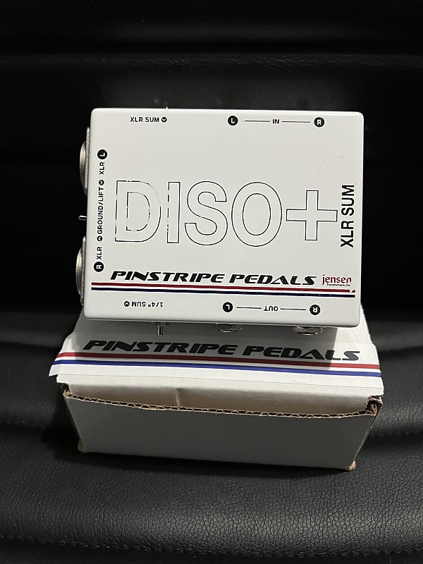 Pinstripe Pedals Diso Plus w/ XLR Sum mod | Reverb