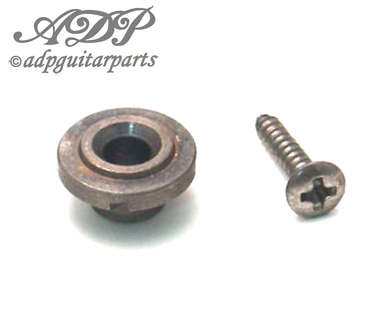 1 Nickel aged Vintage Telecaster Relic String retainer | Reverb UK